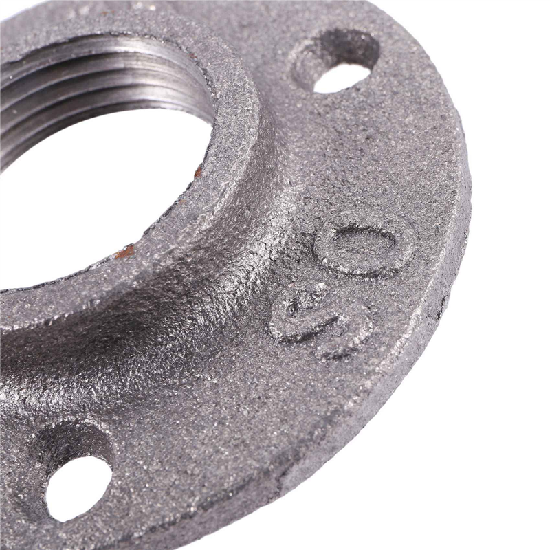 1 Inches Malleable Cast Iron Pipe Flange, Industrial Pipe Flanges for ...