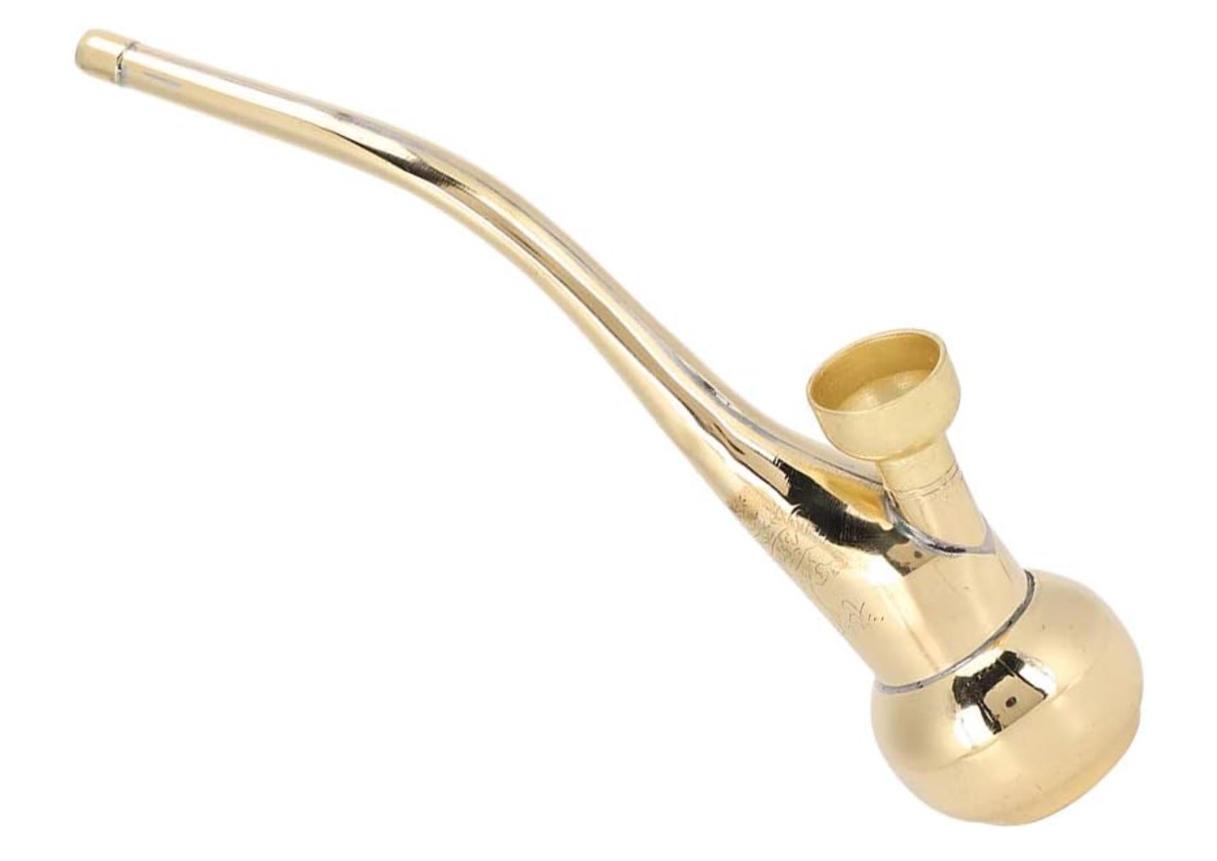 Mini Pipe Water Smoking Pipe Copper Alloy Water Filter Smoking Accessories