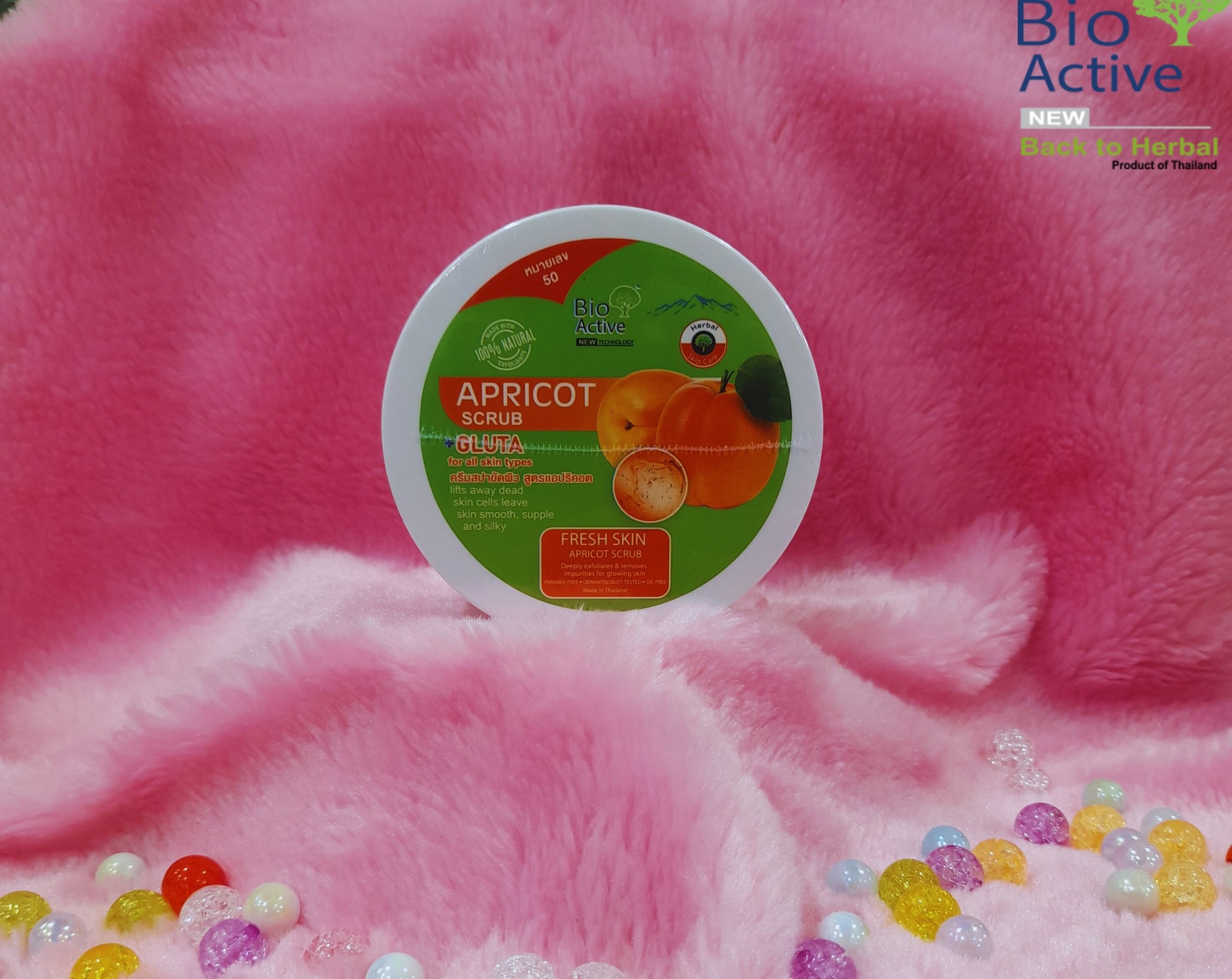 Bio Active Apricot Gluta Scrub 100g | Daraz.com.bd