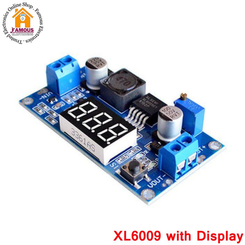 DC DC Step Up XL6009 4A Adjustable Boost Converter DC 4.5-32v To 5-35v ...
