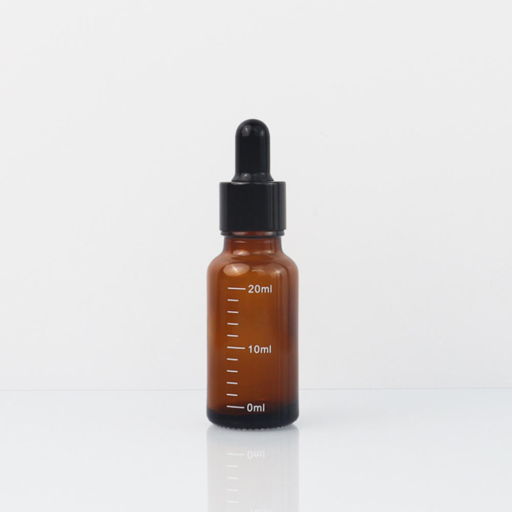 Graduated Brown Essential Oil Bottle Dropper Bottle Empty Bottle Brown ...