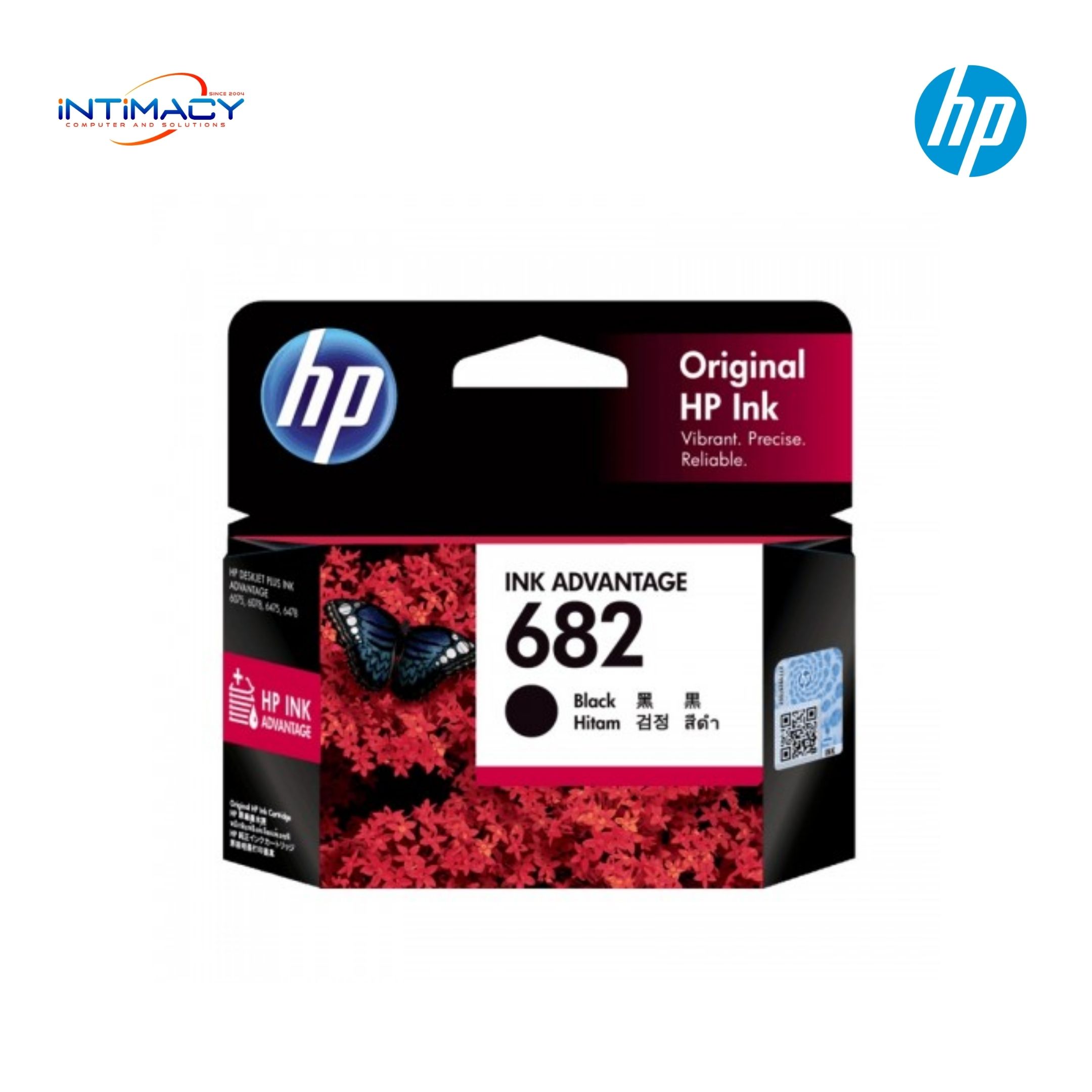 HP 682 Black Original Ink Advantage Cartridge | Daraz.com.bd