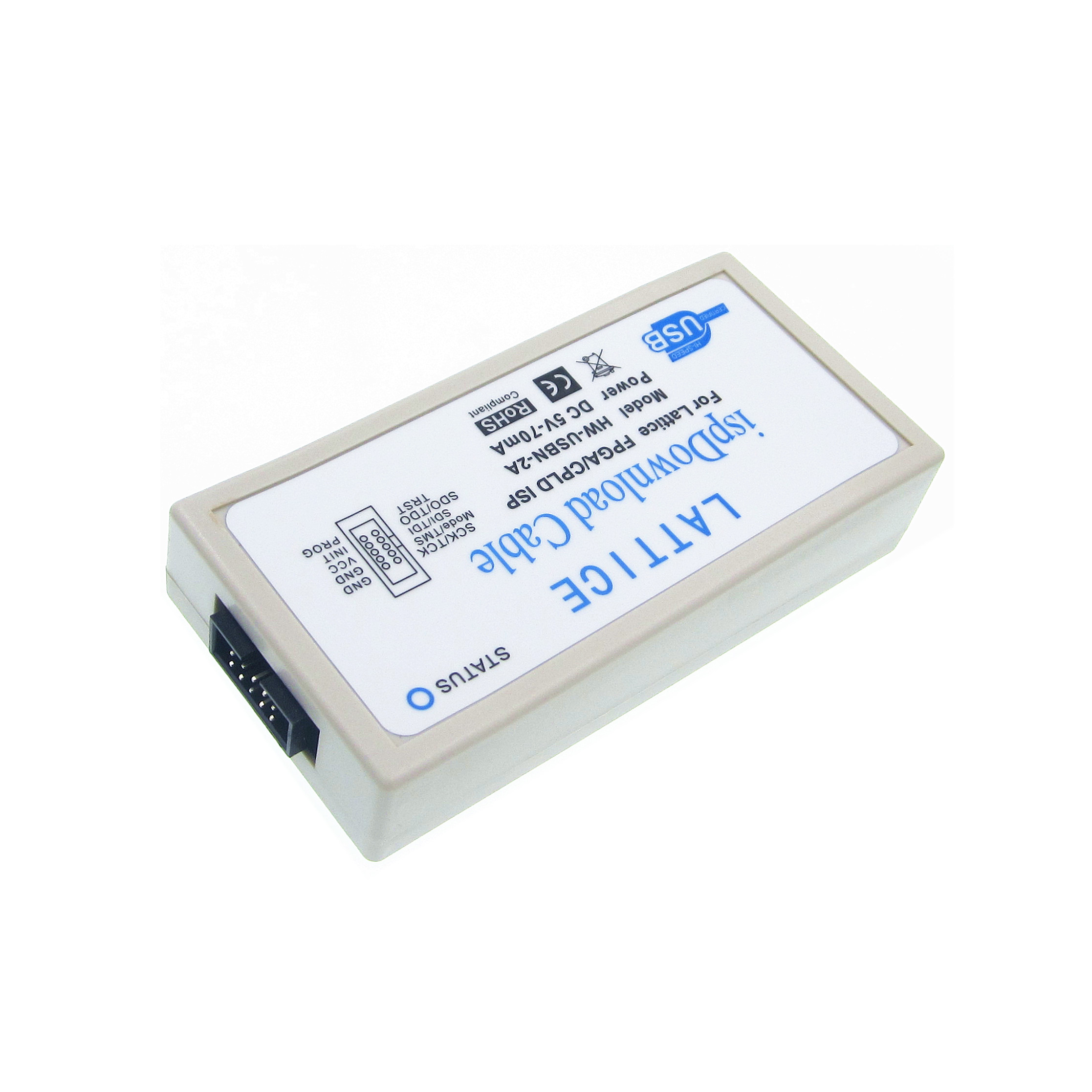 Hw-Usbn-2a Lattice Is Download Cable Usb Jtag Isp Fpga Cpld Programmer ...