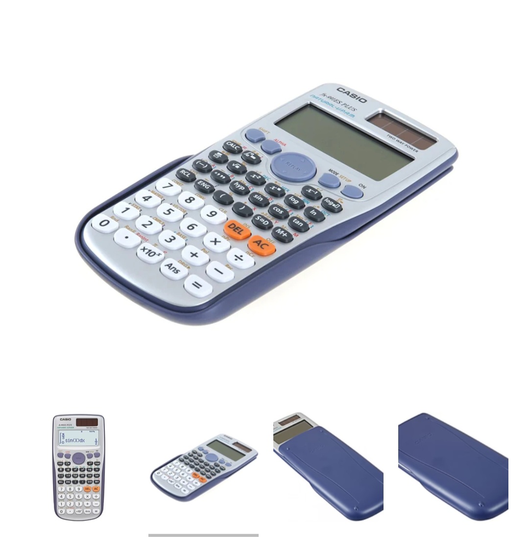 -991ES PLUS Engineering Scientific Calculator Battery Power Supply ...