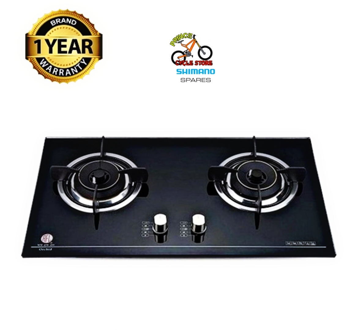 RFL ORCHID Auto GAS STOVE DOUBLE BURNUR LPG | Daraz.com.bd
