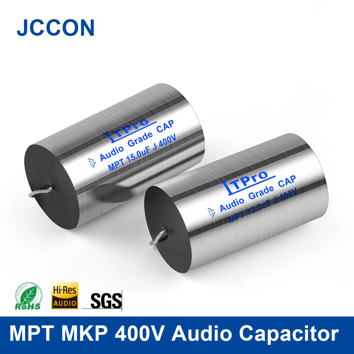2Pcs MPT MKP 400V Capacitor HIFI Axial Fever Crossover Coupling ...