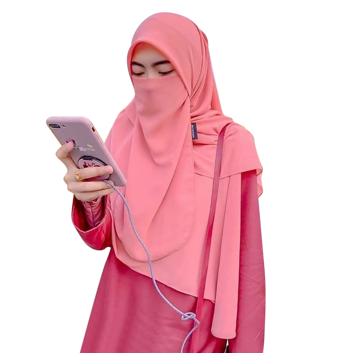 Instant Ready Hijab With Niqab For Woman - Hijab Collection - Niqab ...