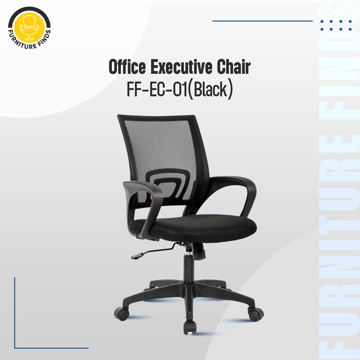 Office Chair FF-Ec-01 Plastic base Smart Office Executive Chair | Daraz ...