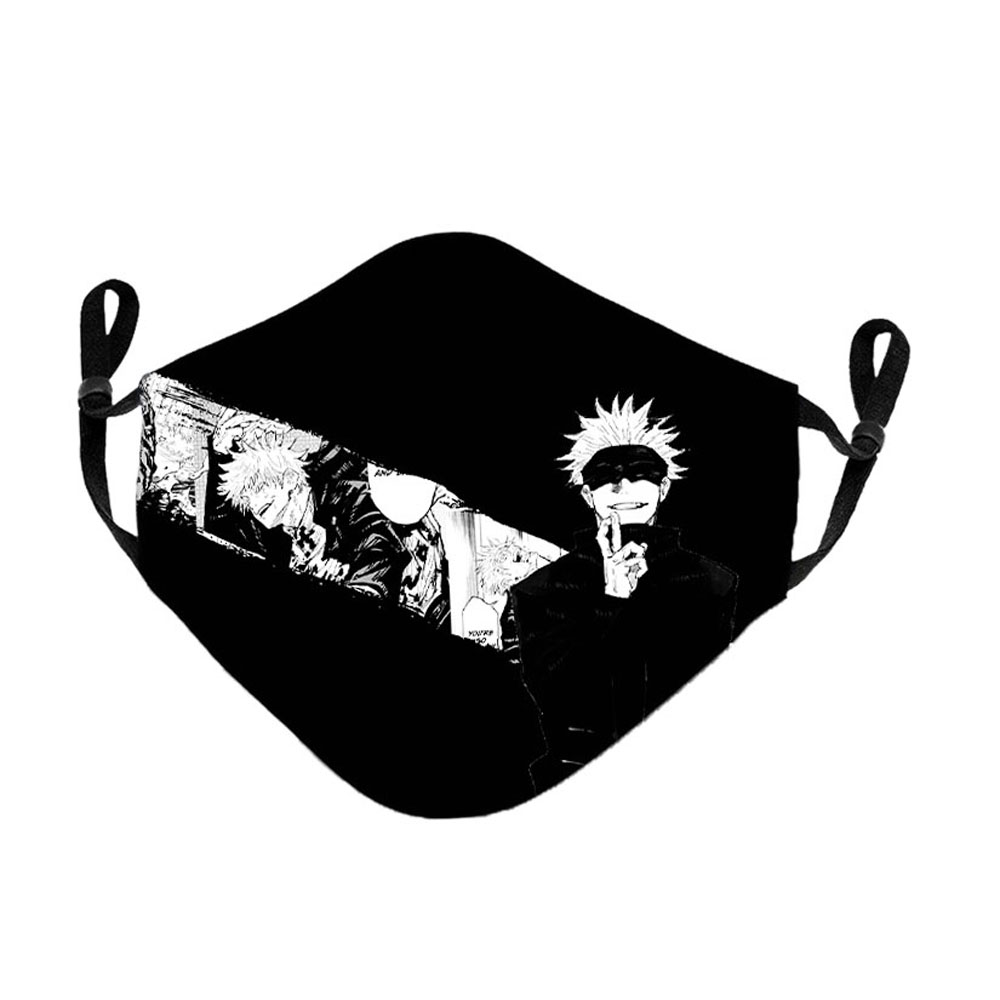Satoru Gojo Jujutsu Kaisen Anime Sublimation Fashion Face Mask | Daraz ...