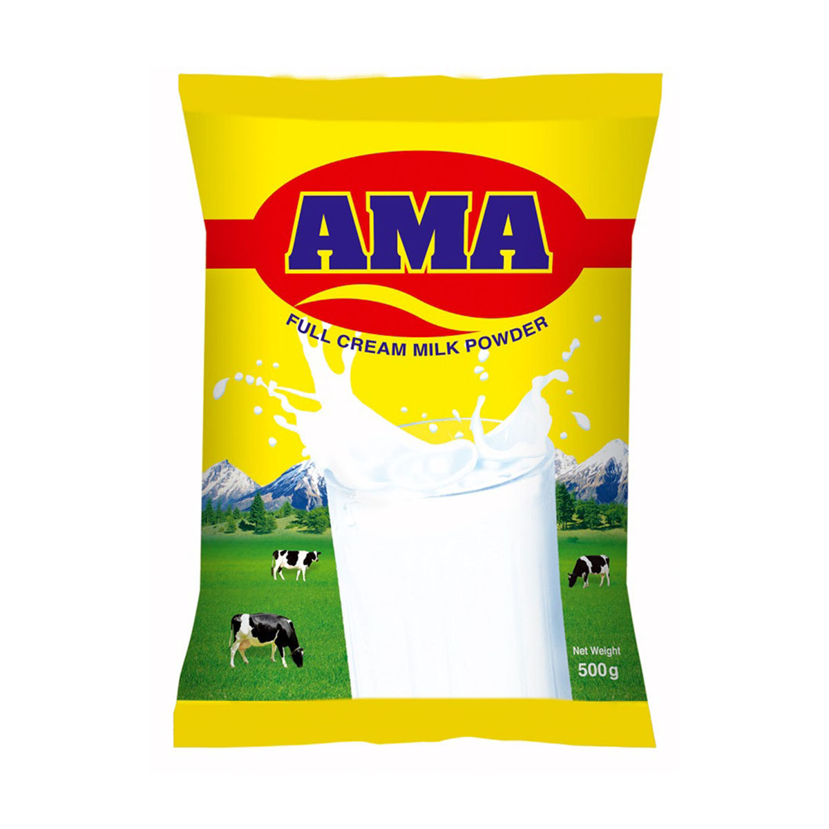 Ama Full Cream Milk Powder - 500gm (Foil Pack) | Daraz.com.bd