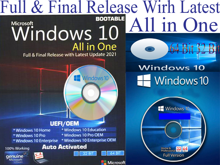 Windows 10 Auto Activate All In One 32 Bit / 64 Bit - Simplify Windows ...
