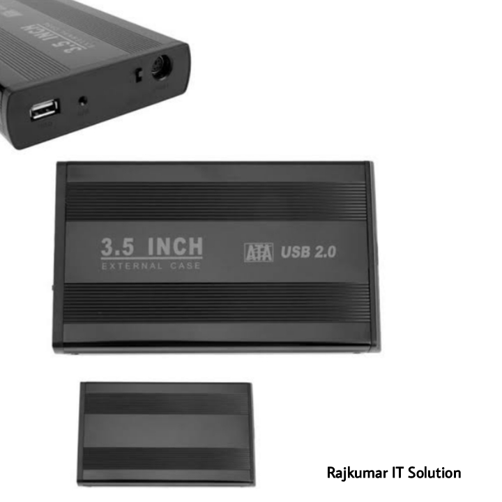 USB 2.0 Sata External 3.5 Inch Hdd Case Hard Drive Enclosure Disk Case ...