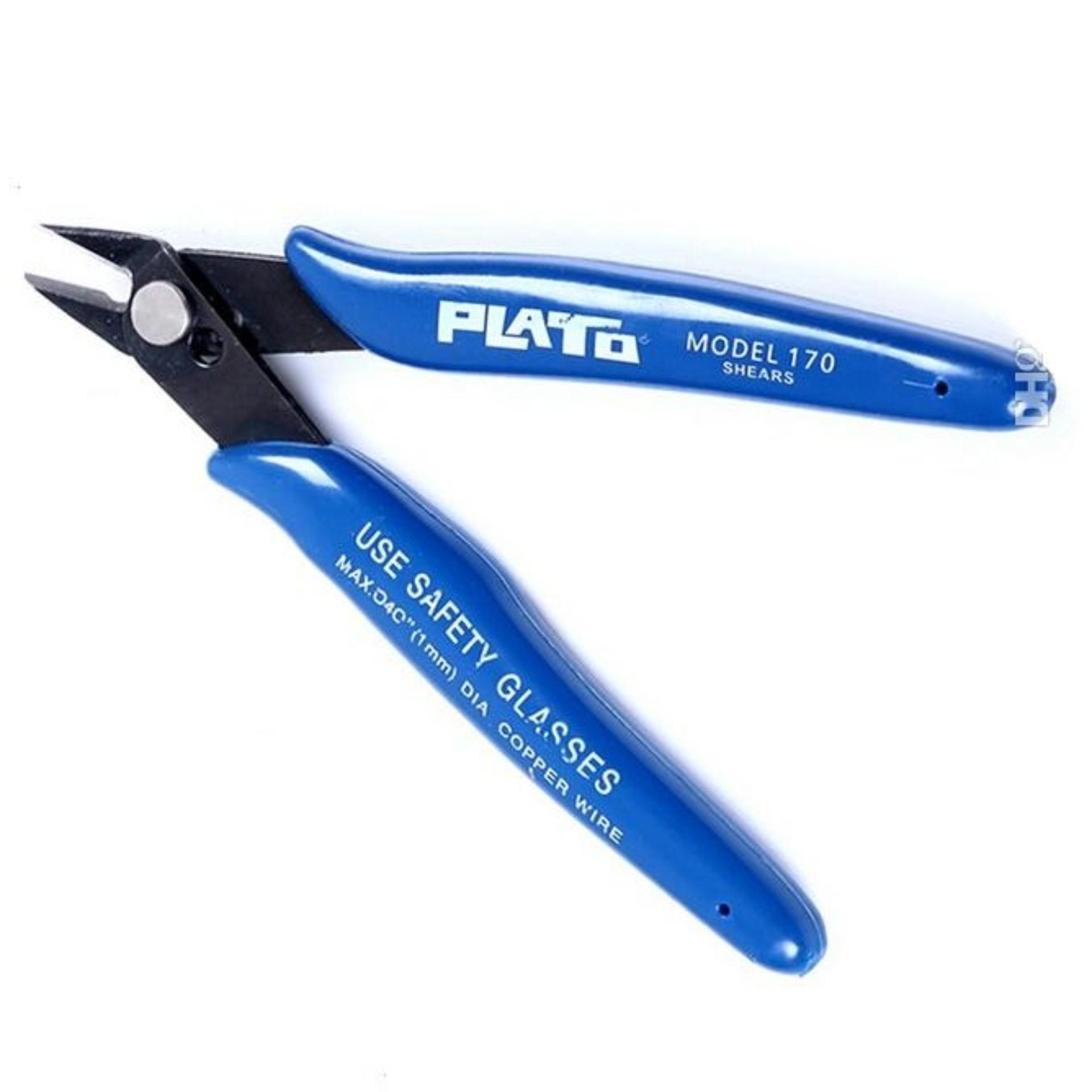 DIY Electronic Diagonal Pliers Side Cutting Nippers Wire Cutter PLATO ...