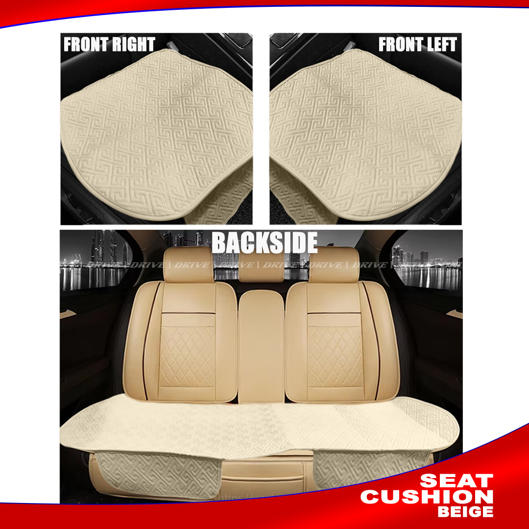Car Half Seat Cushion,Car Seat Cover | Seat Cushion-3 Pc