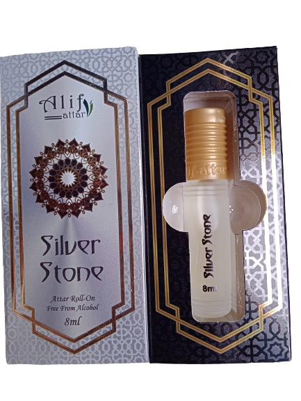 Silver Stone Attar by Alif (Alif New Collection) good fragrance long ...