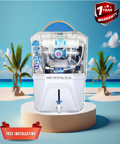 KENT Crystal Plus RO + UV + UF + TDS Control + in-Tank UV Water ...