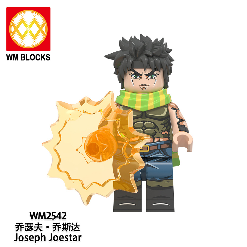 WM6161 JoJo's Bizarre Adventure Anime Block Toys Figure Kujo Jotaro Dio ...