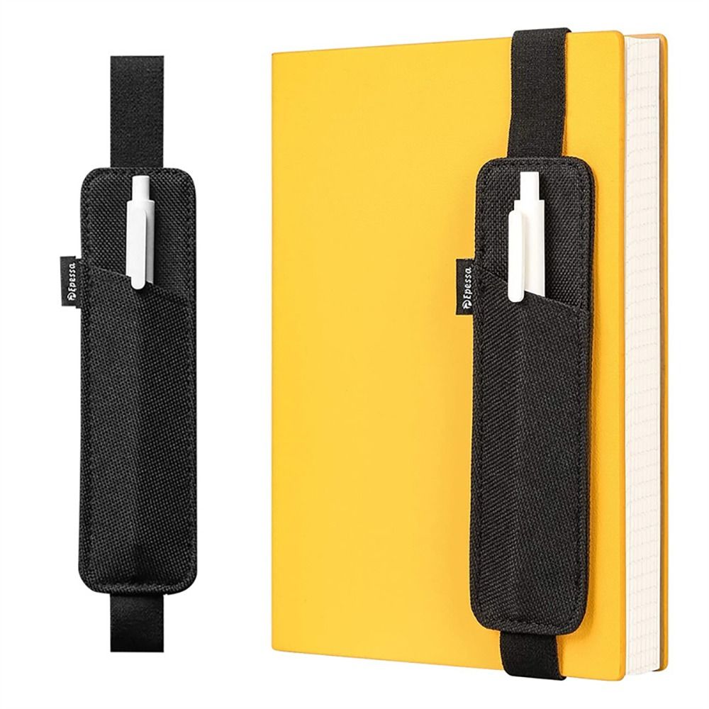 Supplies Adjustable Notebooks Pen Holder Elastic Office Notebooks ...