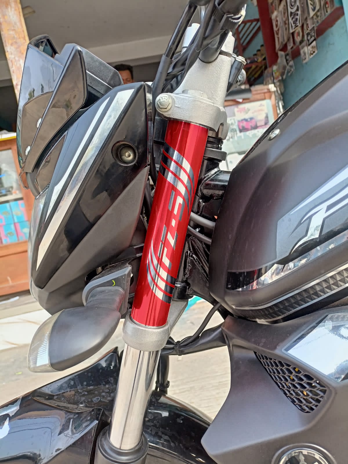 FZ-s latest design fork sticker/shock absorber sticker for bike | Daraz ...