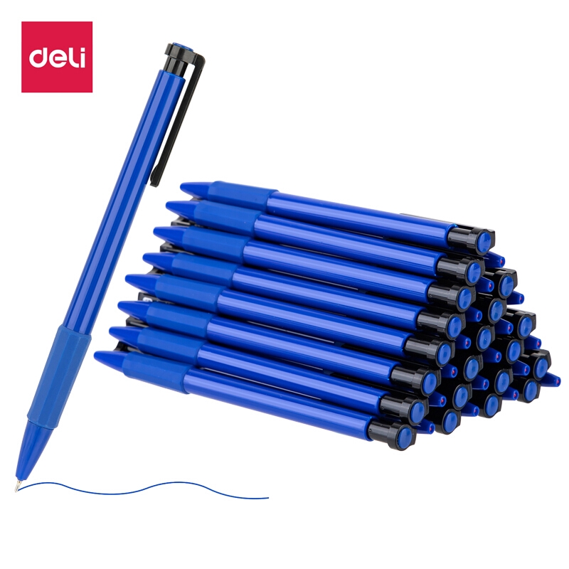 Deli 0.7mm Neutral Oil Pen Push-Type Ballpoint Pen 6546s | Daraz.com.bd