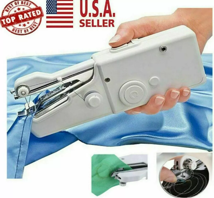 Mini Portable Smart Electric Tailor Stitch Hand-held Sewing Machine ...