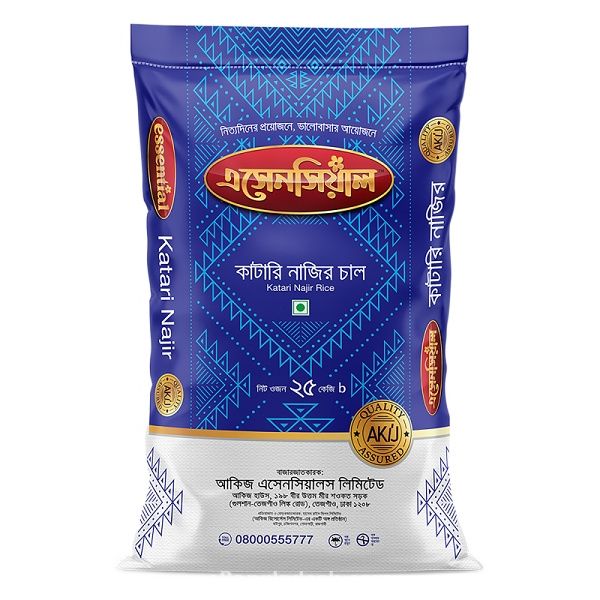 Akiij Essential Katari Najir Rice 25kg | Daraz.com.bd