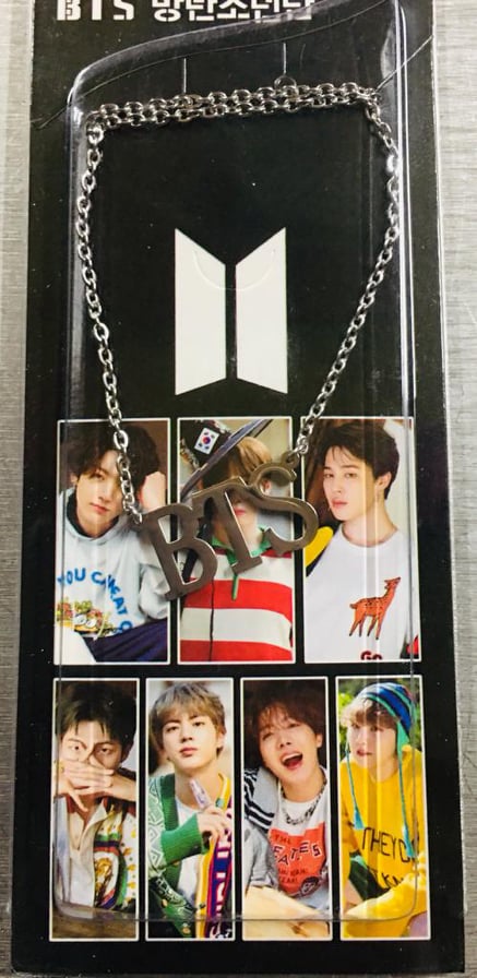 K-POP BTS Necklace Bangtan Boys Ring Pendant Rope Necklace Jewelry For ...
