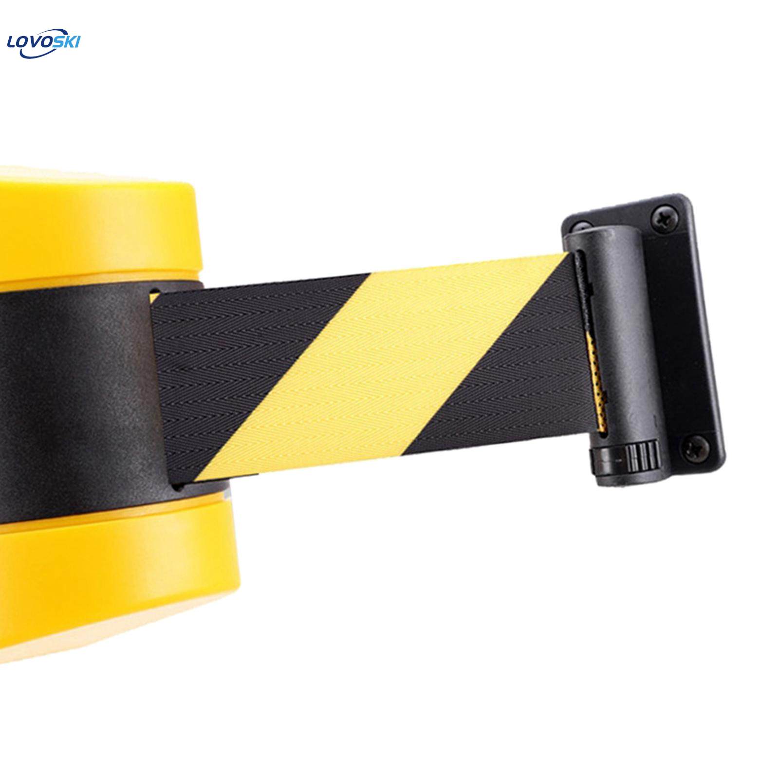 Fixed Wall Mount Retractable Belt Barrier, Retractable Barrier Belt ...