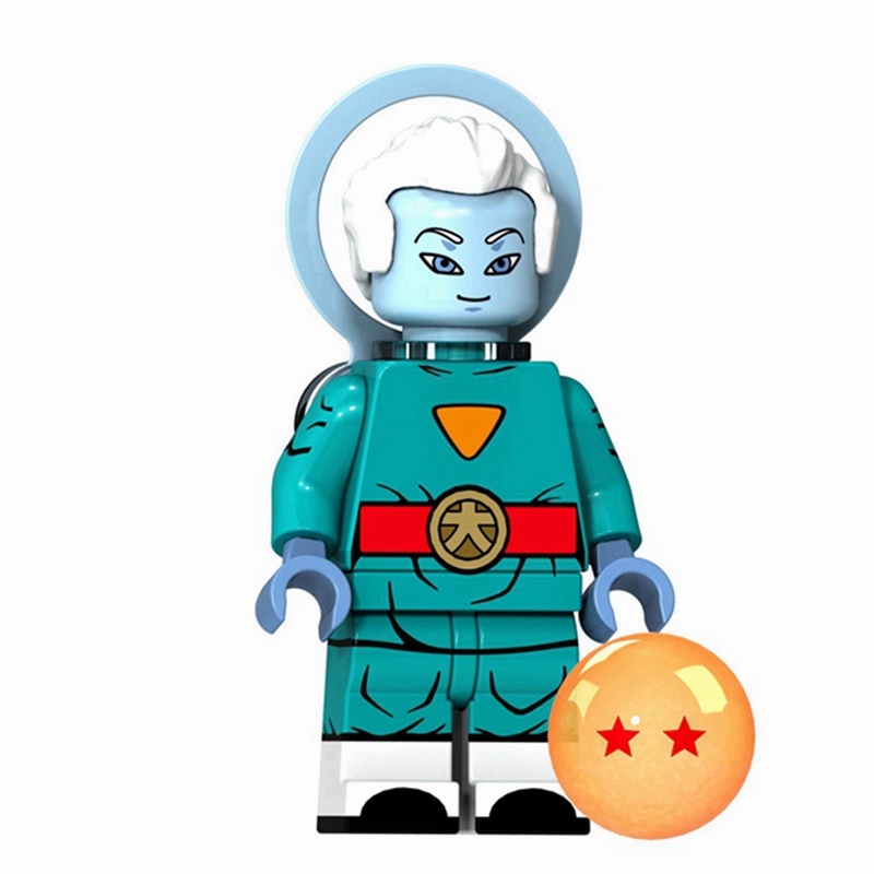 Son Goku Dragon Ball Minifigures Anime Series Vegeta Broli Building ...