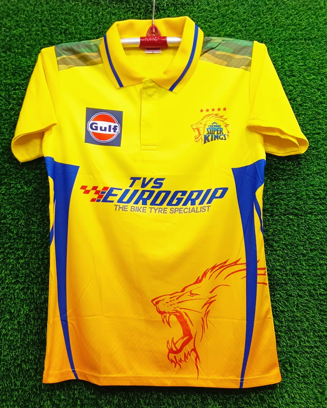 Chennai Super King Half sleeve Polo Jersey 2024 - IPL Jersey/IPL ...