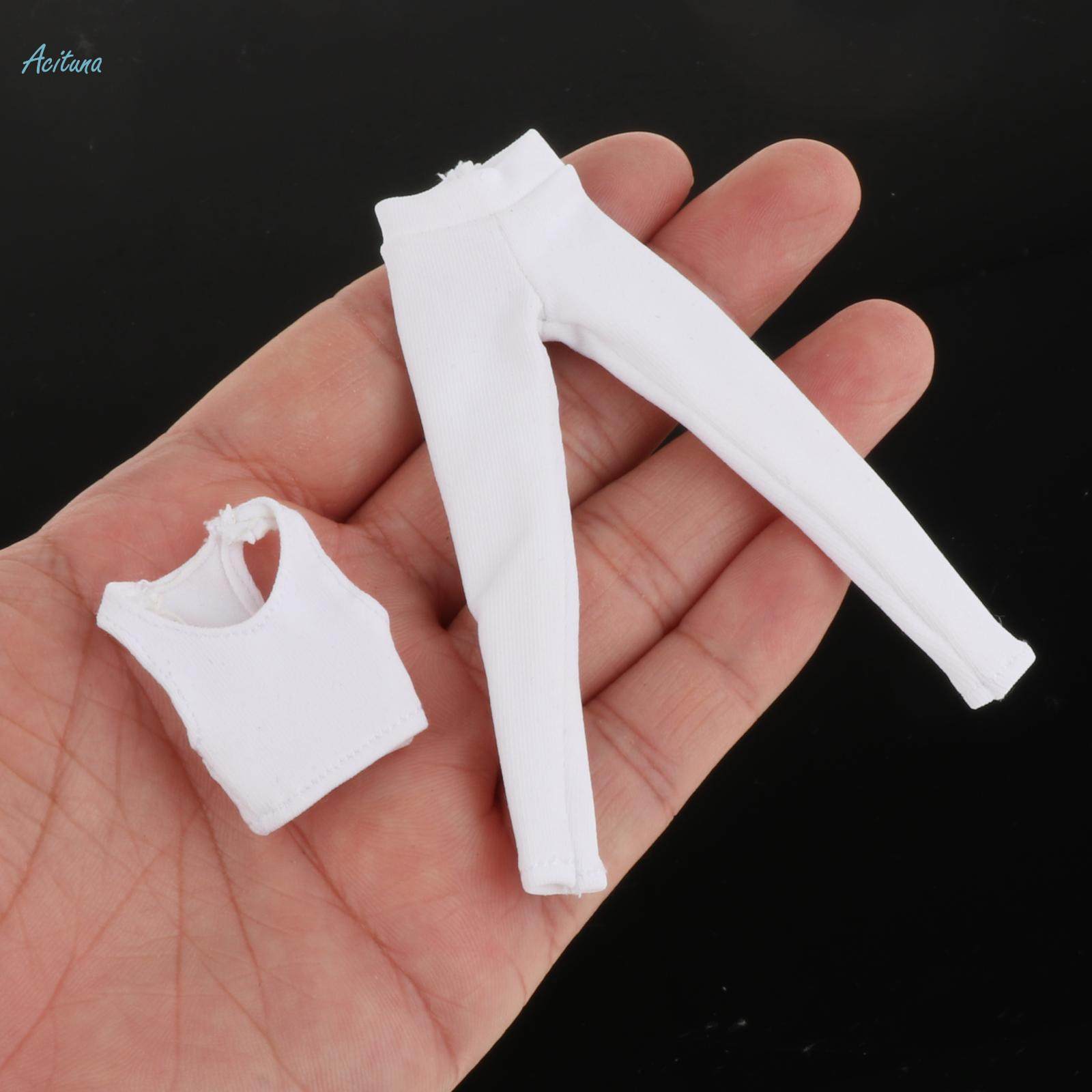 1/12 Scale Women Figure Vest and Pants, Miniature Clothing, Handmade ...