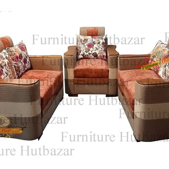 SOFA S-8981 super quality, 2+2+1 100% solid CTG Segun wood with solid 4 ...