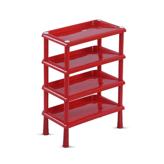 RFL Pacific Shoe Rack 4 Step Red 936057 | Daraz.com.bd