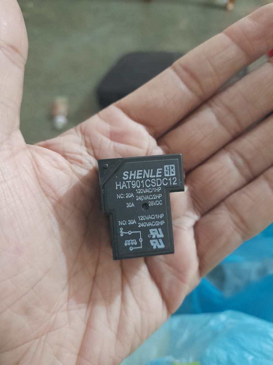 Bang Relay 12V Relay DC-12V DC12V 30A 250VAC 6 Pin Coil SPDT Power ...