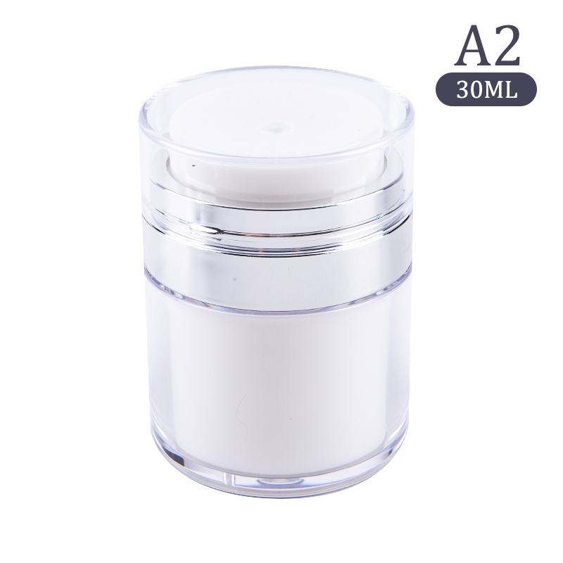 15/30/50ml Airless Pump Cosmetic Jar Empty DIY Lotion Face Cream ...