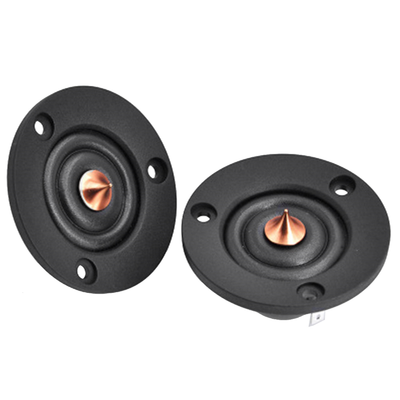 2PCS 2 Inch Dome Tweeter Speaker Unit Chinese Silk Diaphragm Neodymium Treble Car Home Theater ...