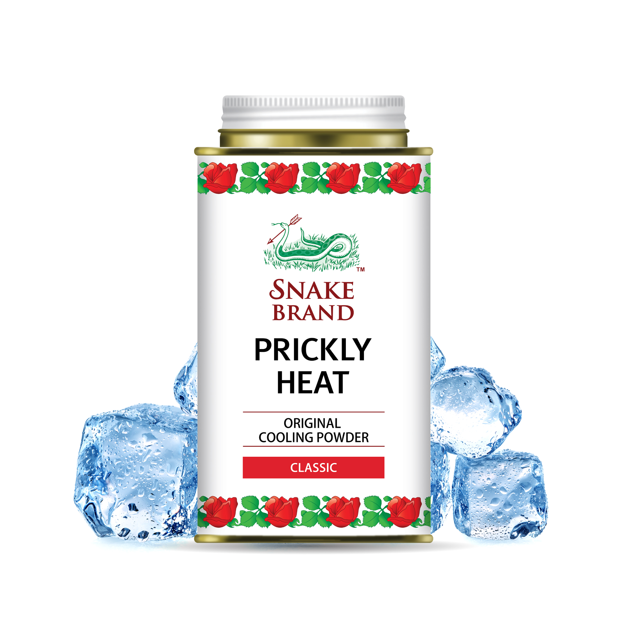Snake Brand Prickly Heat Cooling Classic Powder 140g | Daraz.com.bd