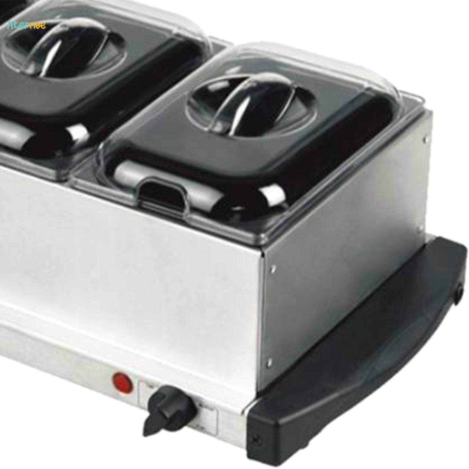 Electric Buffet Server Tray Triple Grids Warming For Weddings ...