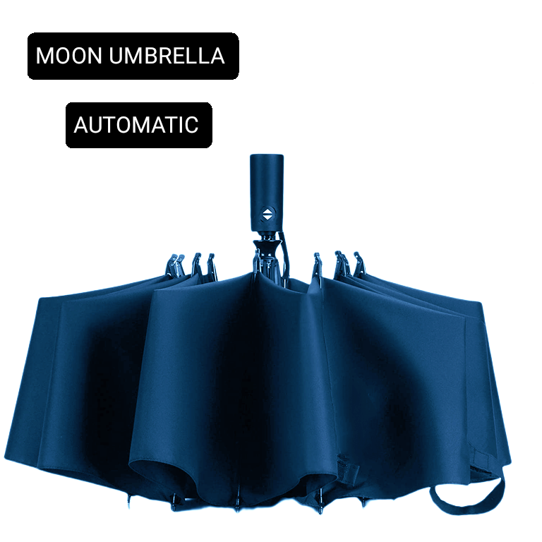 Moon Premium Quality Umbrella Auto Open Auto Close Sun Protection ...