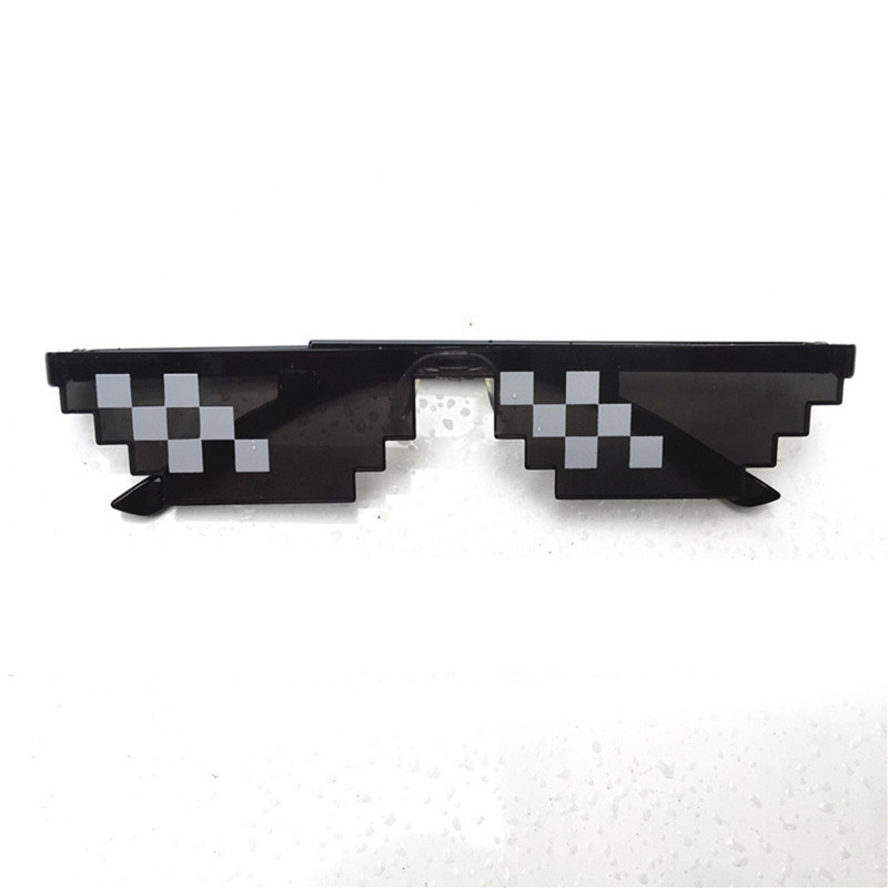 （New）Men Goggle unglae Thug Life 8-Bit MLG Pixelated for Minecraft ...