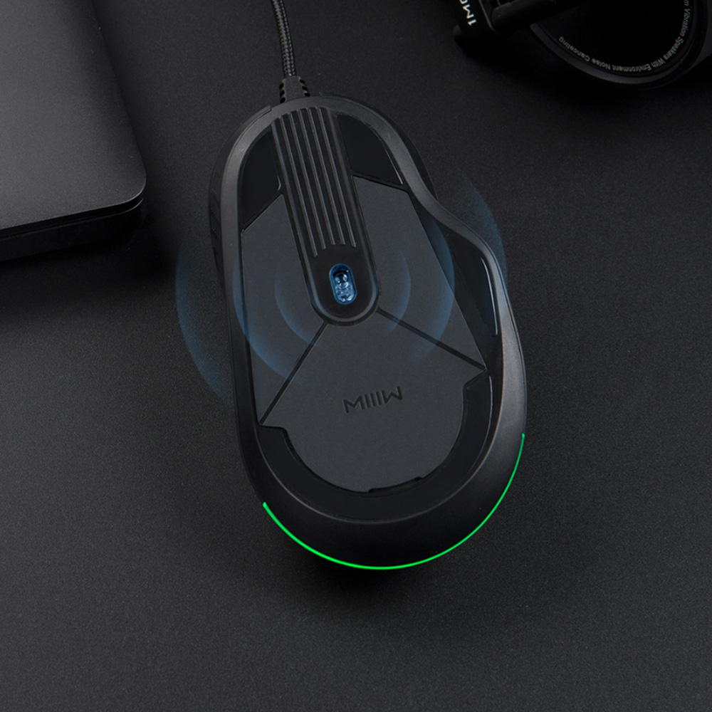 Xiaomi MIIIW 700G RGB Colorful Lighting Wired Gaming Mouse - Gadgetoo ...
