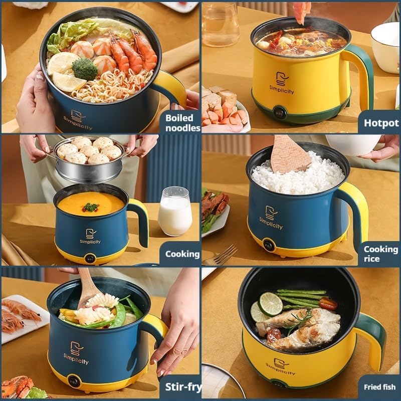 Portable Electric Cooking Pot Electric Cooker Pot Manual Electric ...