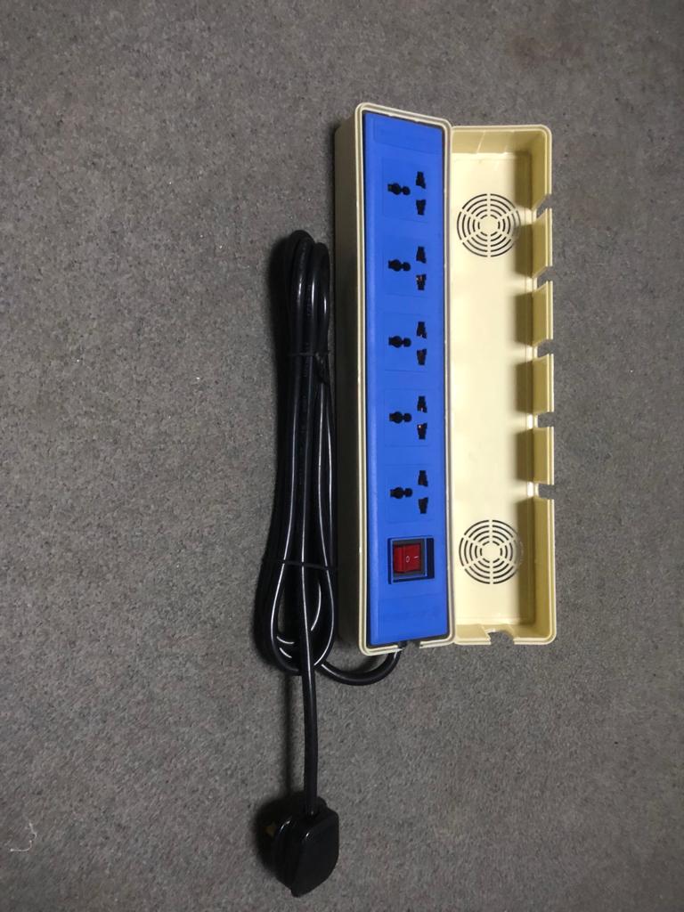 5 way multiplug with childern safety box | Daraz.com.bd