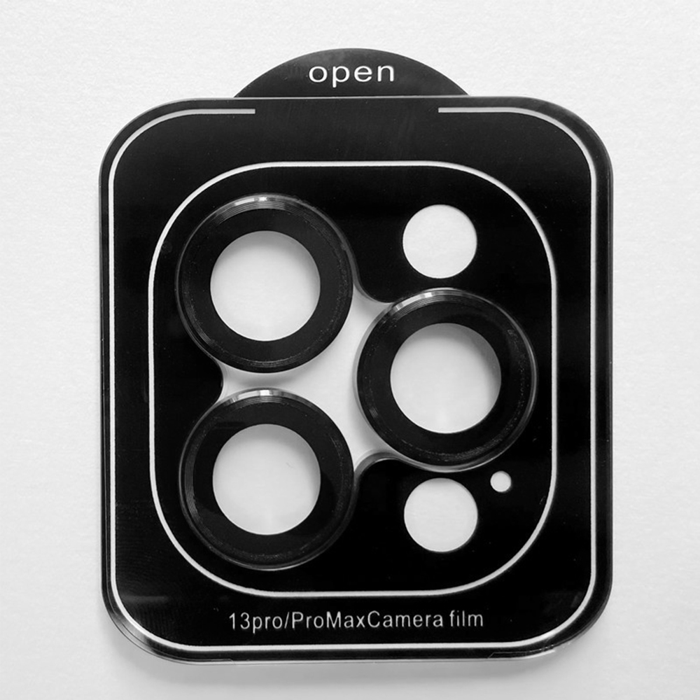For apple iphone 13 pro 13 pro max 3D case camera protection lens protection glass metal belt ...