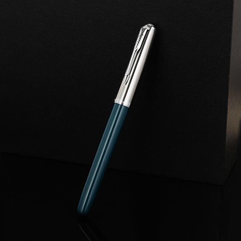 Jinhao 86 Classic Retro Fountain Pen Balanced Weight Silver Arrow Clip ...