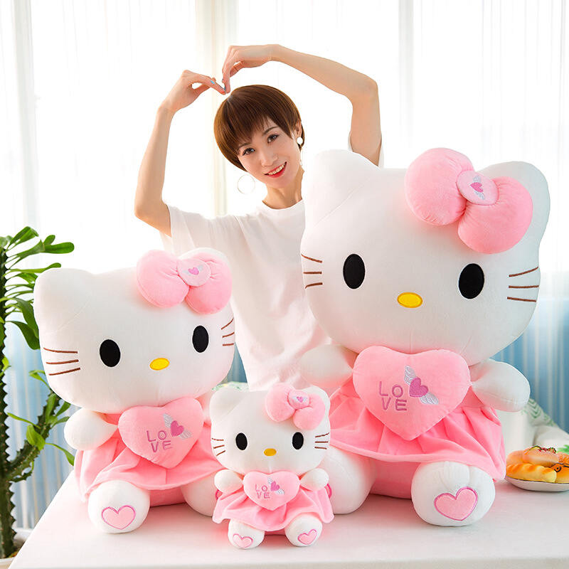 Big Hello Kitty Plush Soft Toys Cute Stuffed Kitty Doll | Daraz.com.bd