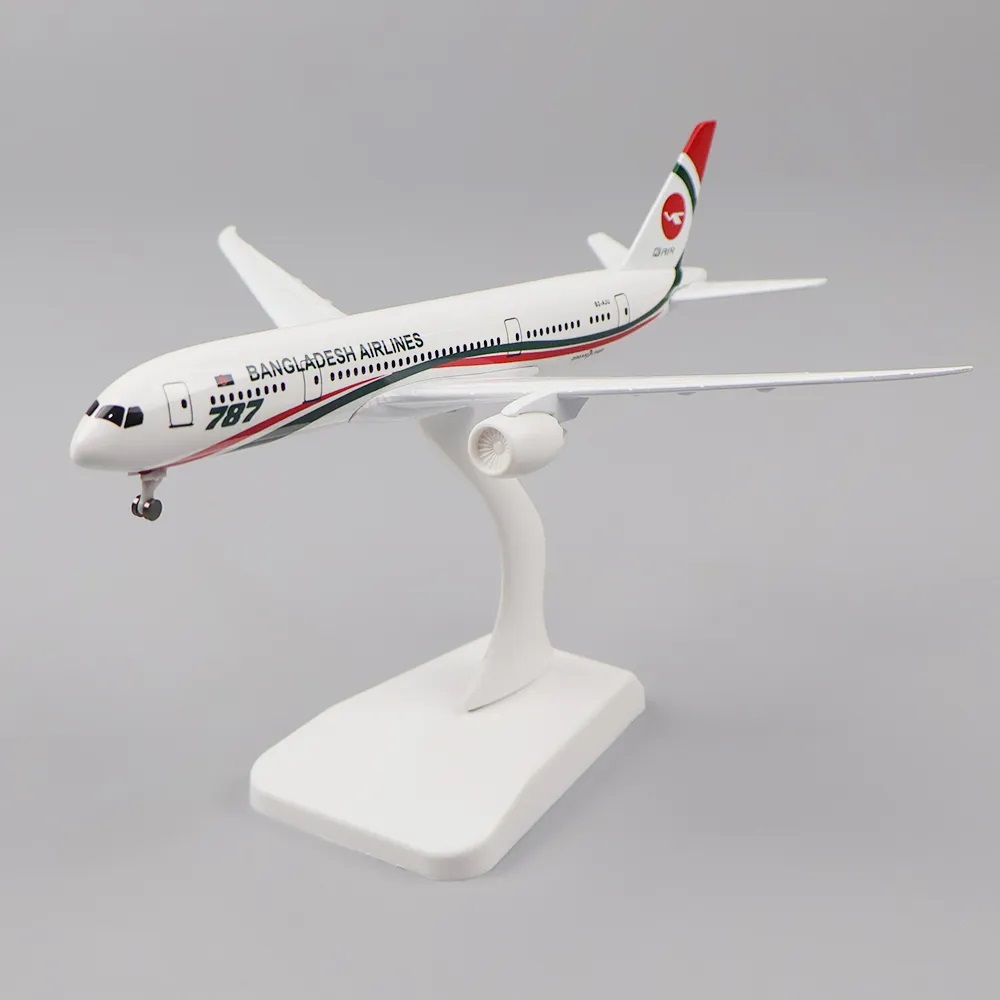 20 cm Biman Bangladesh Airlines Boeing 787 Showpiece / Children Toys ...