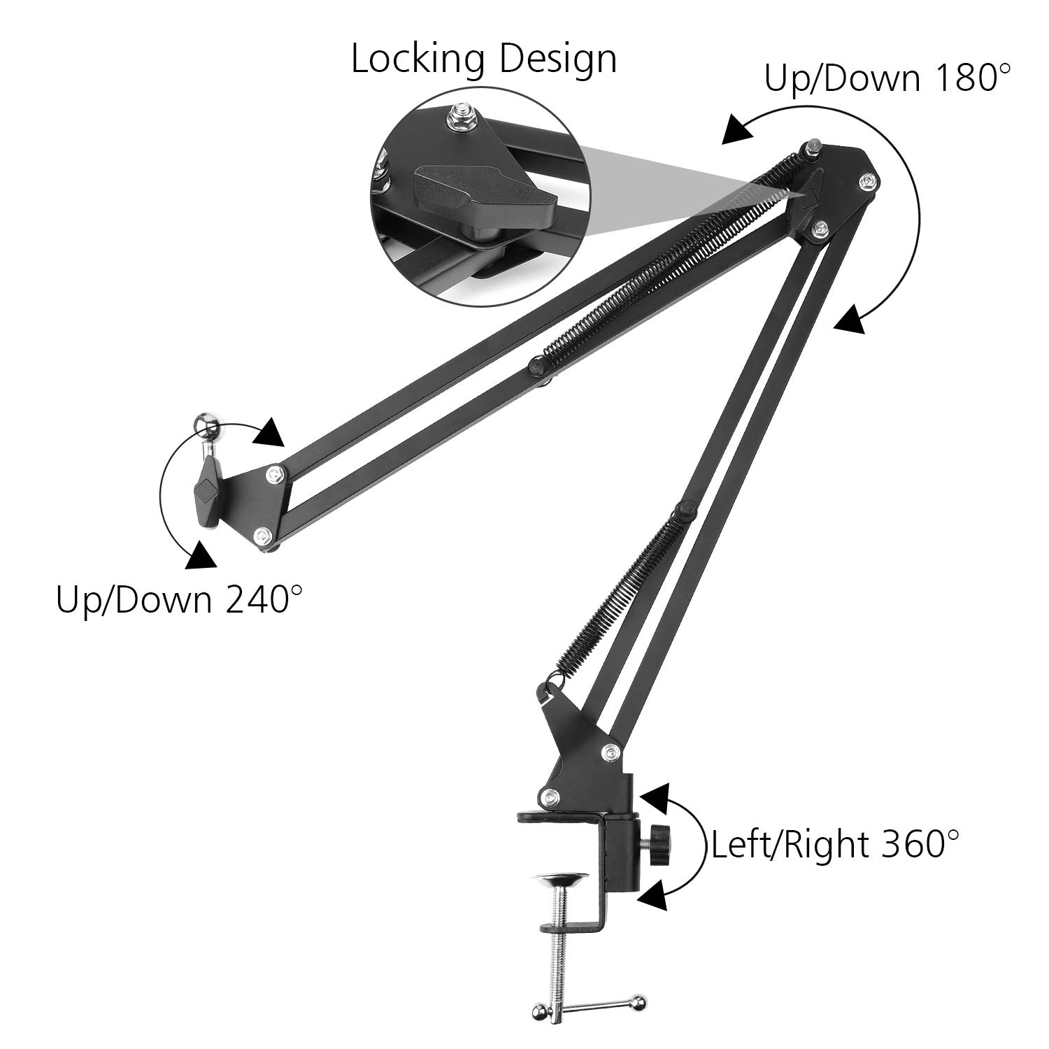Overhead Phone Video Stand Phone suspension stand scissor arm comes ...