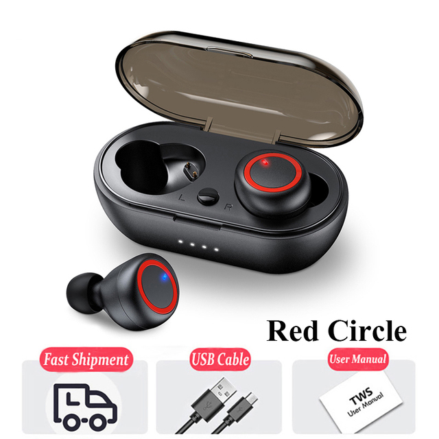 Timack® NEW Air buds Y50 Bluetooth Headphones Tws4 Sports Digital ...