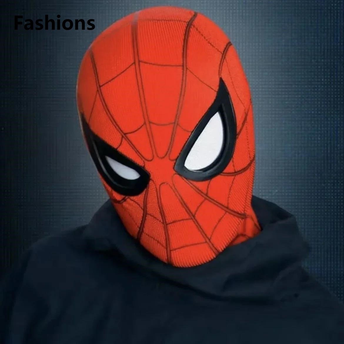 Fashions Spiderman Mask Eyes Movable Remote Control Spiderman Mask ...